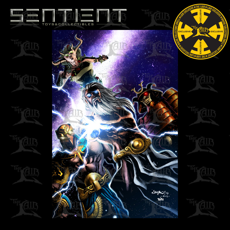 SENTIENT TOYS EXCLUSIVE GODZ LITHOGRAPH — LAIRONLINE.net